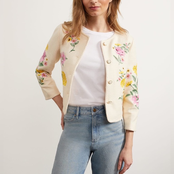 Hobbs London | Jackets & Coats | Nwt Hobbs London Le Hinton Floral ...